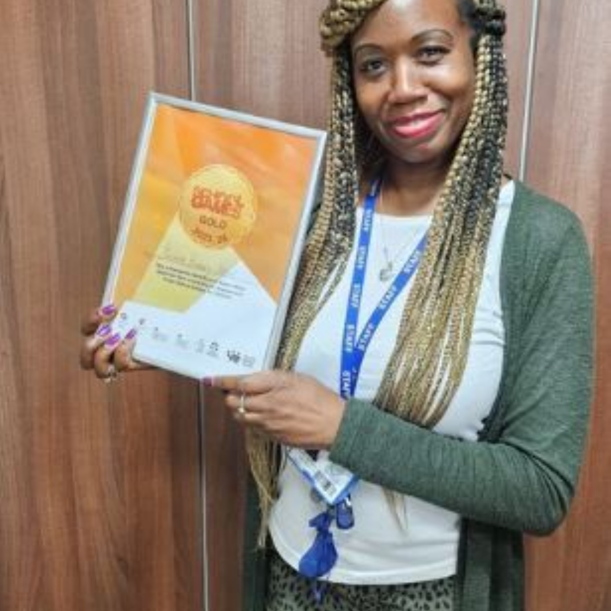 Juniper CMS Website - School Games - Gold Award